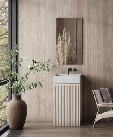 Meek Doric Colour Pedestal with Basin | Harrison Bloy