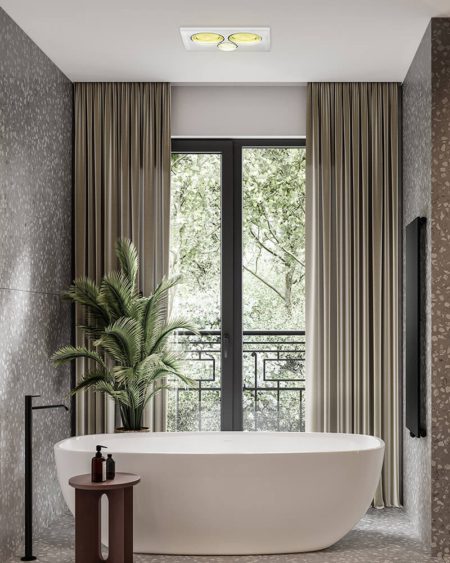 IXL Tastic Triumph 2 in 1 Bathroom Heater & Light | Harrison Bloy